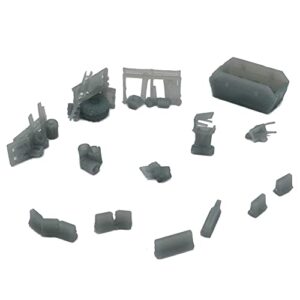 outland models railway scenery accessory street junk stuff set 1:160 n scale