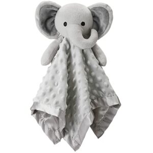 pro goleem elephant loveys for babies soft security blanket baby snuggle toy stuffed animal blanket baby registry search baby boy gifts for infant and toddler gray 16 inch