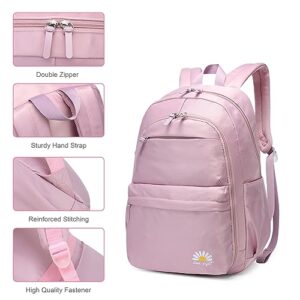 Caran·Y Kids' Backpacks Multipurpose, Waterproof,Spacious Lightweight School Bookbag for 15.6-inch Laptop,Bottle Side Pockets and Suitable for Ages 6 and Up Girl Boy Toddler Backpack（Purple）