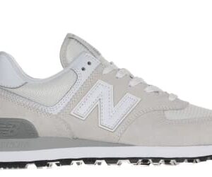 New Balance Men's 574 Core Sneaker, Nimbus Cloud/White, 12