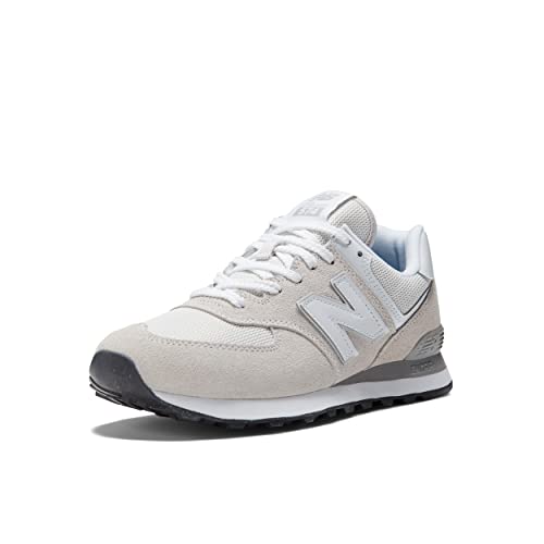 New Balance Men's 574 Core Sneaker, Nimbus Cloud/White, 12