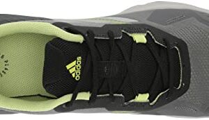 adidas Men's Terrex Soulstride Trail Running Shoes, Grey/Grey/Pulse Lime, 10.5