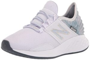 new balance women's fresh foam roav v1 running shoe, gray/gray, 8