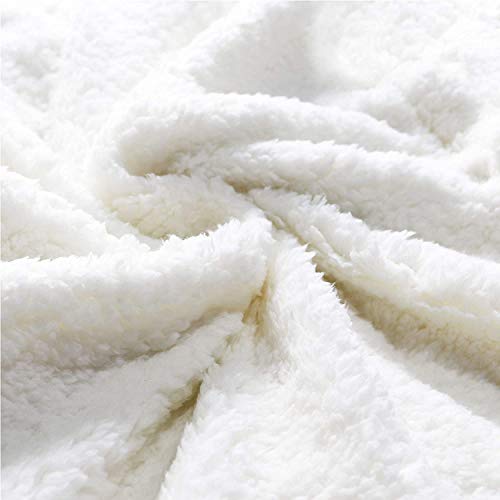 Geometric Fleece Throw Blanket Geometric Linked Forms Sherpa Blanket for Kids Boys Girls Teens Grid Plush Blanket Simple Modern Fuzzy Blanket for Sofa Bed Couch, Room Decor King 87x95 Inch