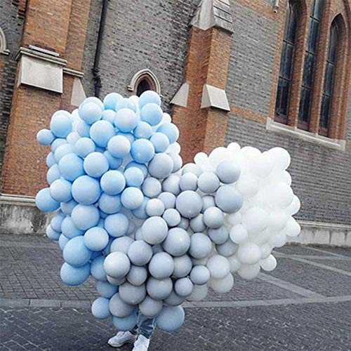 105PCS Macaron Pastel Blue Balloon Arch Kit Birthday Party Decoration Kids Boy Baby Shower Wedding Ballon Garland Accessories