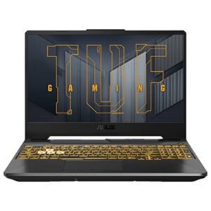 asus newest tuf a15 gaming laptop, 15.6’’ full hd 144hz display, amd ryzen 7 4800h processor, geforce rtx 3050 graphics, 32gb ram, 512gb ssd, rgb backlit keyboard, wi-fi 6, windows 10 home