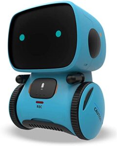 kaekid robots for kids, interactive smart robotic with touch sensor, voice control, speech recognition, singing, dancing, repeating and recording, robot toy for 3 4 5 6 7 8 year old boys girls