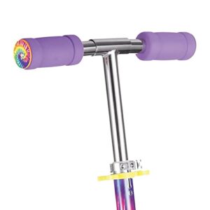 Ozbozz Tie Dye Foldable Scooter - Light UP Wheels - Ages 5 and up