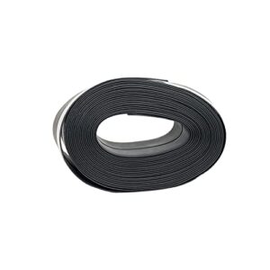 Door Weatherstrip Strong Adhesive Door Bottom Seal Black Rubber Strip 16.4 Feet Length Weather Stripping Door Bottom Seal Strip Door Winddow Sweep Weather Stripping Door Draft Stopper