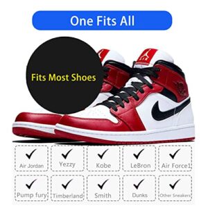 4 Pairs Shoes Crease Protector Against Sneaker Creases, Toe Box Decreaser, Anti-Wrinkle Shoes Creases Men's 7-12 / Women's 5-8 (4 PAIR)