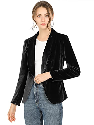 Allegra K Women's Casual, Black, Medium