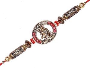 ruci store shiva rakhee handicrafted rakhi for brother bhaiya bhai for raksha bandhan indian bracelet beads rakhi thread bhaiya bhabhi sister rakhee with faux stone