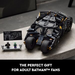 LEGO DC Batman Batmobile Tumbler 76240 Iconic Car Model from The Dark Knight Trilogy, Building Set for Adults, Collectible Display Gift Idea