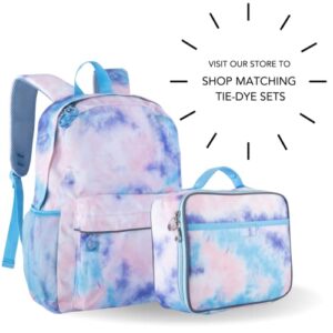 Fenrici Tie Dye Backpack: The Perfect Girls' Backpack for School, Teens and Kids with Padded Laptop Compartment, Tie Dye, Pink, 16 Inch