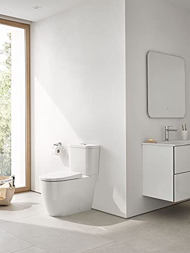 GROHE 39678000 Essence 1.28/1.0gpf Dual Flush Toilet Tank Only, Alpine White