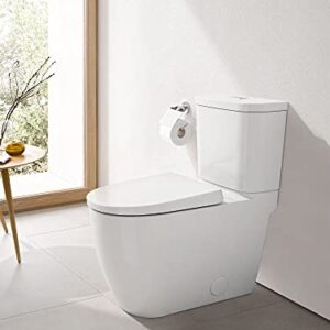 GROHE 39678000 Essence 1.28/1.0gpf Dual Flush Toilet Tank Only, Alpine White