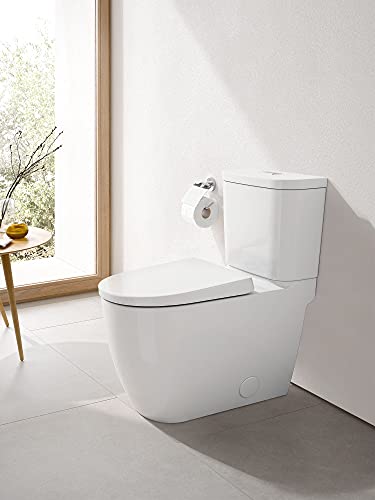 GROHE 39678000 Essence 1.28/1.0gpf Dual Flush Toilet Tank Only, Alpine White