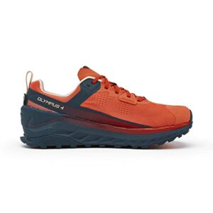 ALTRA Olympus 4 Trail Running Shoe - Women's Navy/Coral 6.5