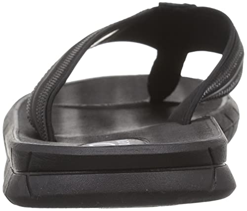 Oakley Men's Pier Ellipse Flip Flop, Blackout, 13