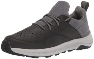 deer stags men's contour hiking shoe, black/grey, 11 wide