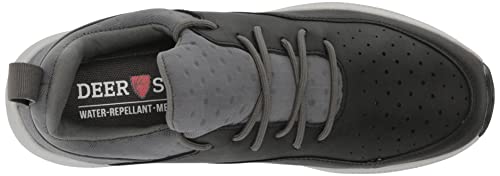 Deer Stags Men's Contour Hiking Shoe, Black/Grey, 11 Wide