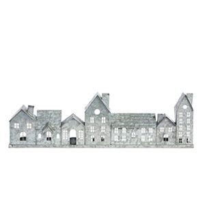 park hill collection xab10718 mountain village tealight centerpeice, 26.75-inch length