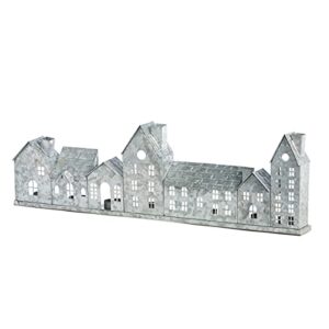 Park Hill Collection XAB10718 Mountain Village Tealight Centerpeice, 26.75-inch Length