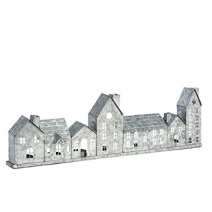 Park Hill Collection XAB10718 Mountain Village Tealight Centerpeice, 26.75-inch Length