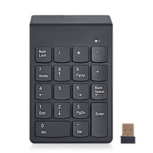 usb numeric keypad wireless number pad 18 keys mini digital keyboard for imac/macbook air/pro laptop pc notebook desktop