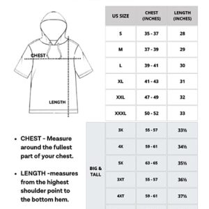 3 Pack: Mens Dry Fit Moisture Wicking Short Sleeve Active Athletic Hoodie Pullover Sweatshirt Workout Running Fitness Gym Sports Casual Tee Outdoor Summer Hiking Beach Outfit- Set 5, L