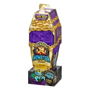 treasure x monsters gold single pack unboxing toy with slime and spider web compound 13 levels of adventure will you find real gold treasure