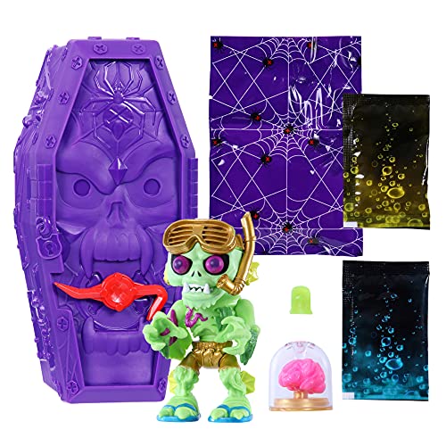 Treasure X Monsters Gold Single Pack Unboxing Toy with Slime and Spider Web Compound 13 Levels of Adventure Will You find Real Gold Treasure