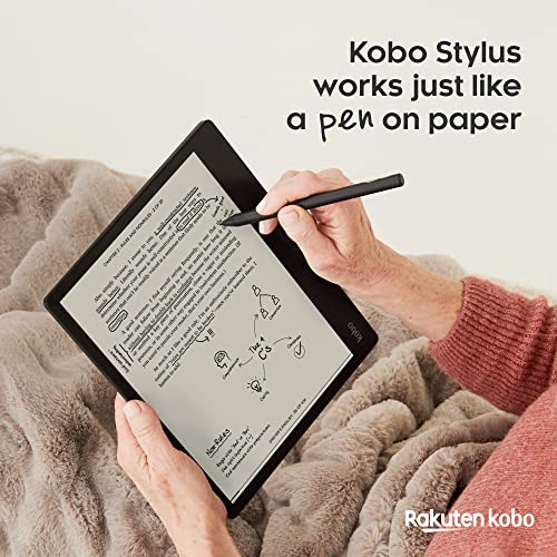 Kobo Elipsa Pack | eReader | 10.3" Glare Free Touchscreen | Mark Up eBooks | Pack Includes Elipsa, 1 Stylus & 1 SleepCover | Adjustable Brightness | Carta E Ink Technology | 32 GB of Storage