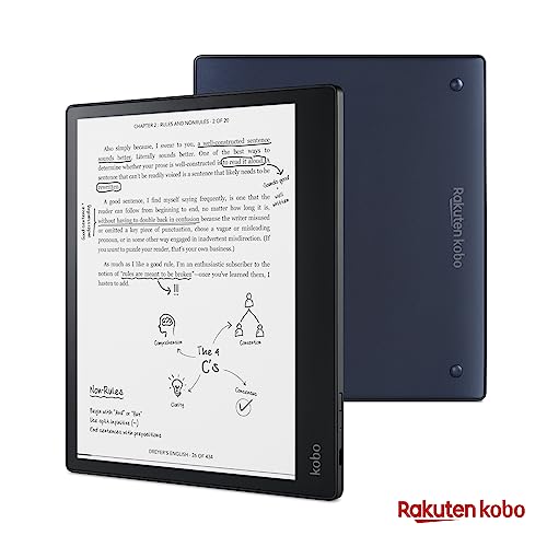 Kobo Elipsa Pack | eReader | 10.3" Glare Free Touchscreen | Mark Up eBooks | Pack Includes Elipsa, 1 Stylus & 1 SleepCover | Adjustable Brightness | Carta E Ink Technology | 32 GB of Storage