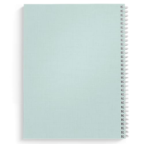 Gotcha Covered Notebooks Softcover Recipe Dishes 8.5" x 11" Spiral Notebook/Recipe Book, 120 Recipe Pages, Durable Gloss Laminated Cover, White Wire-o Spiral. Made in the USA