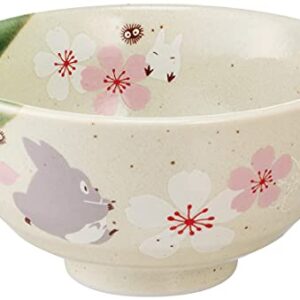 Studio Ghibli via Bluefin Porcelain My Neighbor Totoro Traditional Japanese Dish Series - Bowl [Sakura/Cherry Blossom] - Official Studio Ghibli Merchandise