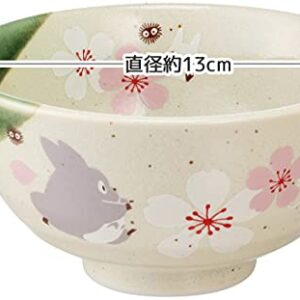 Studio Ghibli via Bluefin Porcelain My Neighbor Totoro Traditional Japanese Dish Series - Bowl [Sakura/Cherry Blossom] - Official Studio Ghibli Merchandise