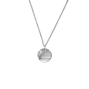 pura vida 20" silver havana necklace - adjustable length, brass base - brand charm, 3" extender