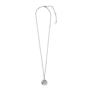 Pura Vida 20" Silver Havana Necklace - Adjustable Length, Brass Base - Brand Charm, 3" Extender