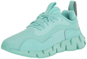 reebok women's zig dynamica sneaker, pixel mint, 8.5