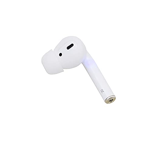 Yutoner 5 Pairs AirPods Ear Tips Anti-Slip Silicone Earbuds Cover Compatible with Apple AirPods 2 & AirPods or EarPods-【Not Fit in The Charging Case】 (White)