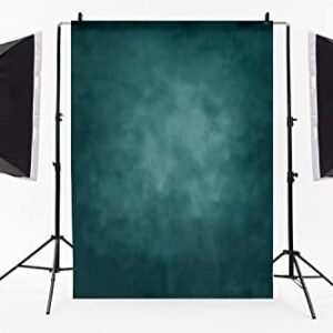 Kate 5x7ft Dark Green Abstract Backdrops Microfiber Dark Green Portrait Background for Photoshoot, for Photography, for Birthday