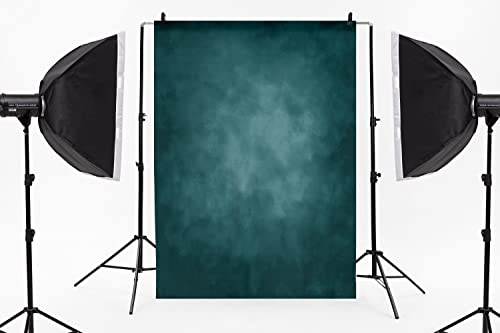 Kate 5x7ft Dark Green Abstract Backdrops Microfiber Dark Green Portrait Background for Photoshoot, for Photography, for Birthday