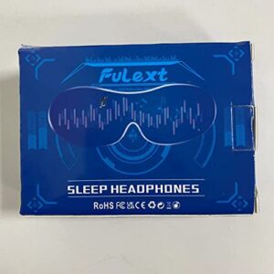 Fulext Sleep Headphones Bluetooth Headband, Upgrage Soft Sleeping Wireless Music Sport Headbands, Long Time Play Sleeping Headsets with Built in Speakers Perfect for Workout, Running, Yoga