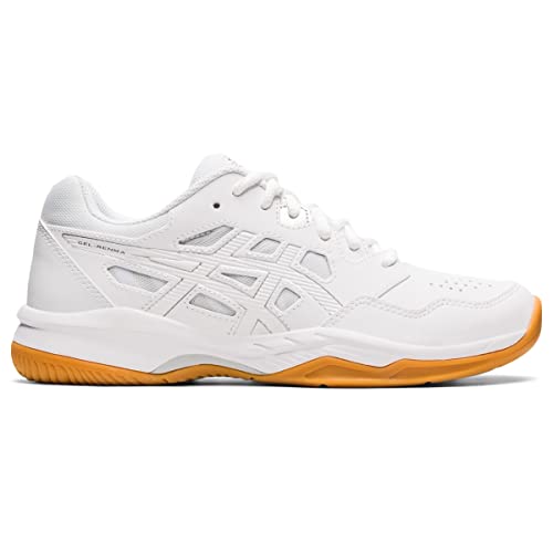 ASICS Women's Gel-RENMA Pickleball Shoes, 10, White/Pure Silver