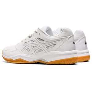 ASICS Women's Gel-RENMA Pickleball Shoes, 10, White/Pure Silver