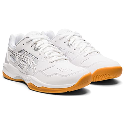 ASICS Women's Gel-RENMA Pickleball Shoes, 10, White/Pure Silver