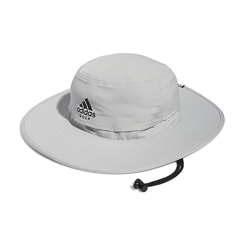 adidas Golf Men's Standard UPF Sun Hat, Grey 01, S/M