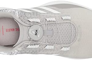 adidas Men's S2G BOA Wide Spikeless Golf Shoes, Grey Two/Footwear White/Grey Three, 9