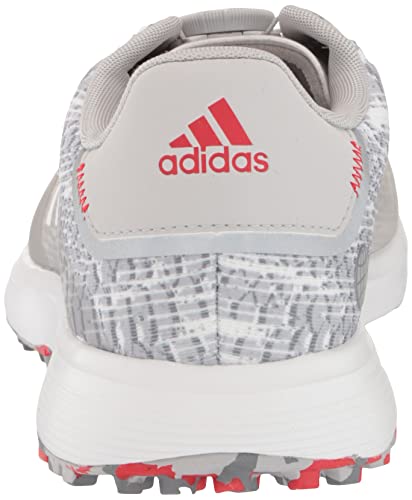 adidas Men's S2G BOA Wide Spikeless Golf Shoes, Grey Two/Footwear White/Grey Three, 9